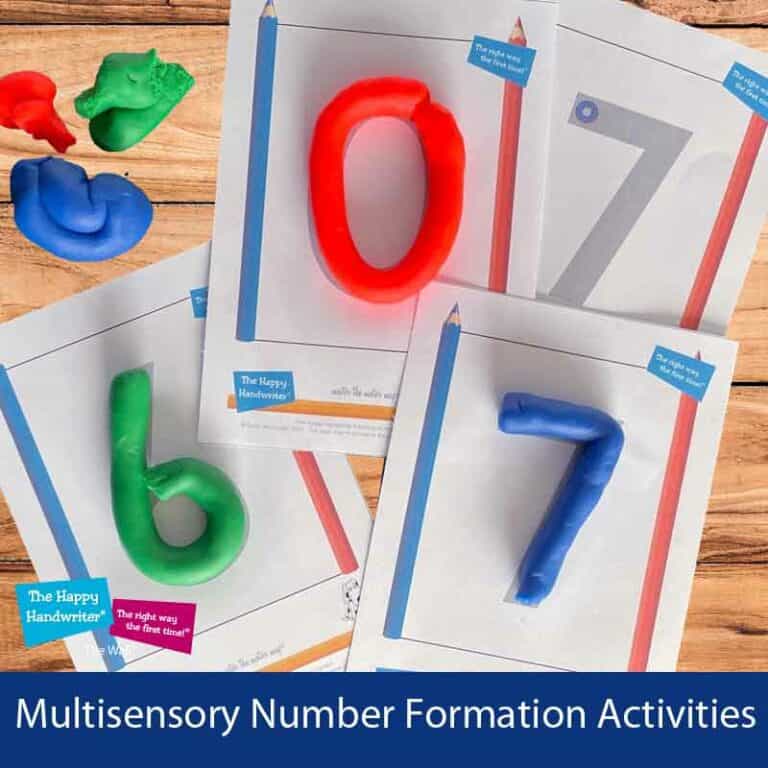 Number Formation and How to Learn to Write Numbers.